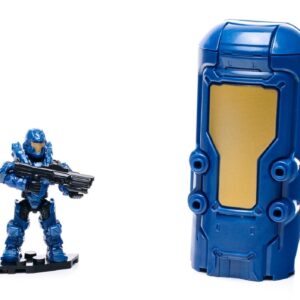 Mega Construx Halo Metallic Blue Cryotube