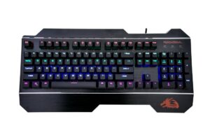 rocksoul rskb-ar8821 rgb mechanical gaming keyboard 11 light mode