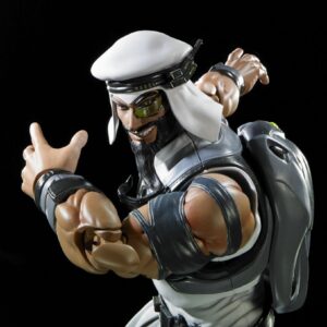 TAMASHII NATIONS Bandai S.H.Figuarts Rashid Street Fighter V Action Figure