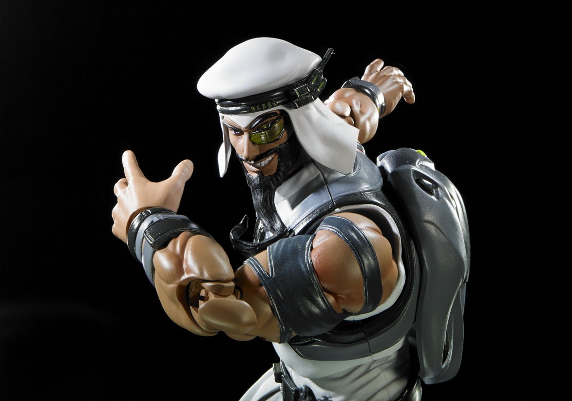 TAMASHII NATIONS Bandai S.H.Figuarts Rashid Street Fighter V Action Figure