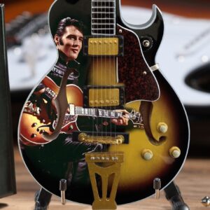 Axe Heaven Licensed Elvis Presley '68 Special Hollow Body Mini Guitar Replica (EP-361)