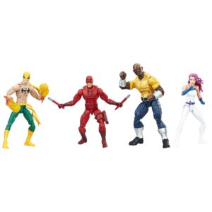 marvel legends series the defenders figure 4-pack (amazon exclusive)