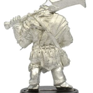 Stonehaven Half-Orc Fighter Miniature Figure (for 28mm Scale Table Top War Games) - Made in USA