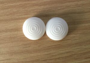 analog silicone thumb stick grip joystick caps cover for ps4 ps3 xbox 360 xbox one game controllers (white)