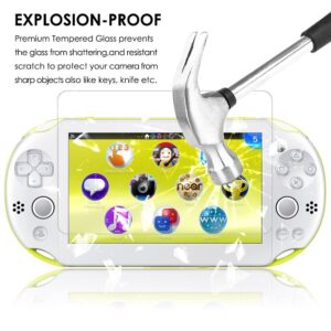 RDFJ Vita 2000 Screen Protector Anti-Scratch Tempered Glass Film for PSVita2000