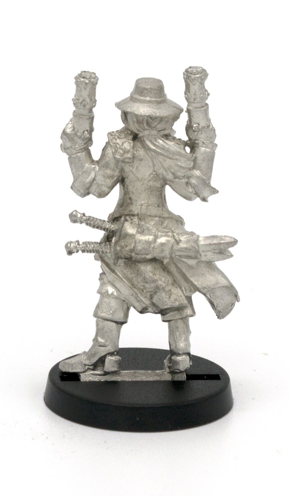 Stonehaven Miniatures Half-Orc Gunslinger Figure (for 28mm Scale Table Top War Games) - Made in USA