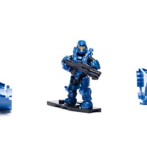 Mega Construx Halo Metallic Blue Cryotube