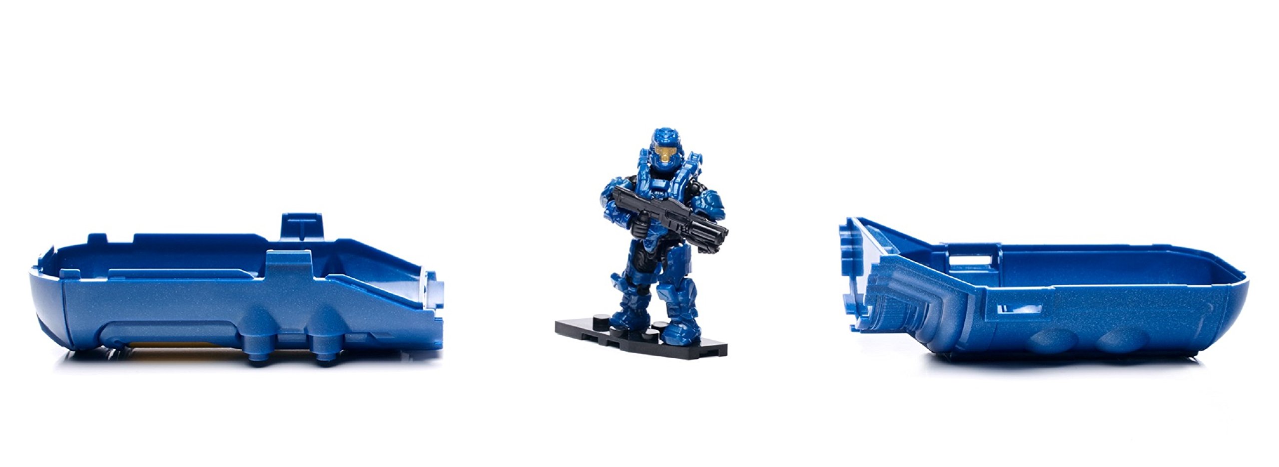 Mega Construx Halo Metallic Blue Cryotube