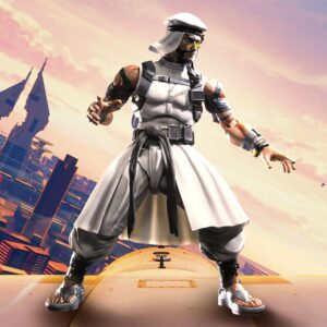 TAMASHII NATIONS Bandai S.H.Figuarts Rashid Street Fighter V Action Figure