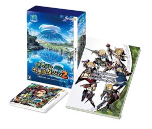 esunfon nintendo 3ds etrian mystery dungeon 2 10th anniversary box japan f/s