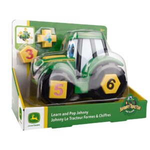 JOHN DEERE Tomy Learn N Pop Johnny Vehicle Toy