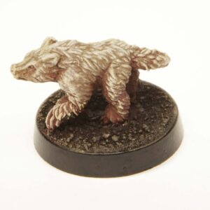 Stonehaven Badger Miniature Figure (for 28mm Scale Table Top War Games) - Made in USA