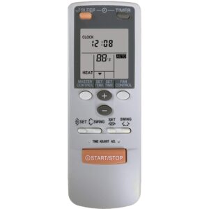 replacement for friedrich air conditioner remote control model number: ar-jw5 ar-jw6 ar-jw30 (display in both celsius and fahrenheit)