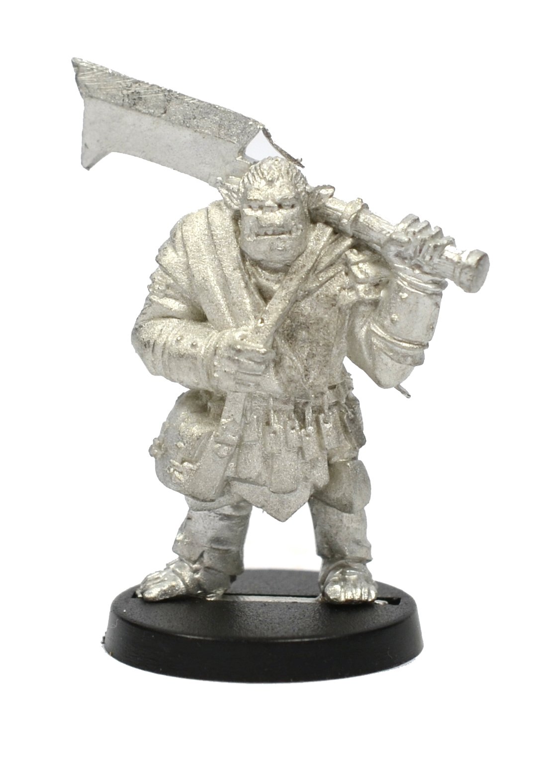 Stonehaven Half-Orc Fighter Miniature Figure (for 28mm Scale Table Top War Games) - Made in USA