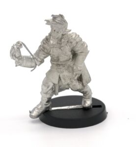 stonehaven miniatures half-orc thief figure (for 28mm scale table top war games) - made in usa