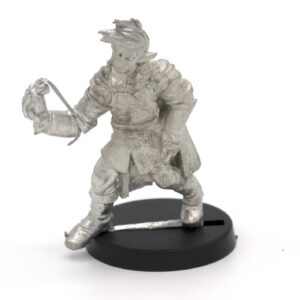 Stonehaven Miniatures Half-Orc Thief Figure (for 28mm Scale Table Top War Games) - Made in USA