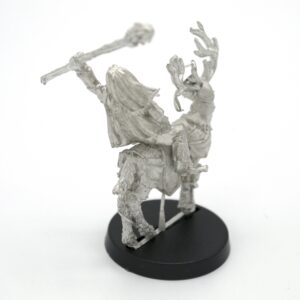 Stonehaven Miniatures Elf Wizard Mounted on Stag Miniature Figure (for 28mm Scale Table Top War Games) - Made in USA