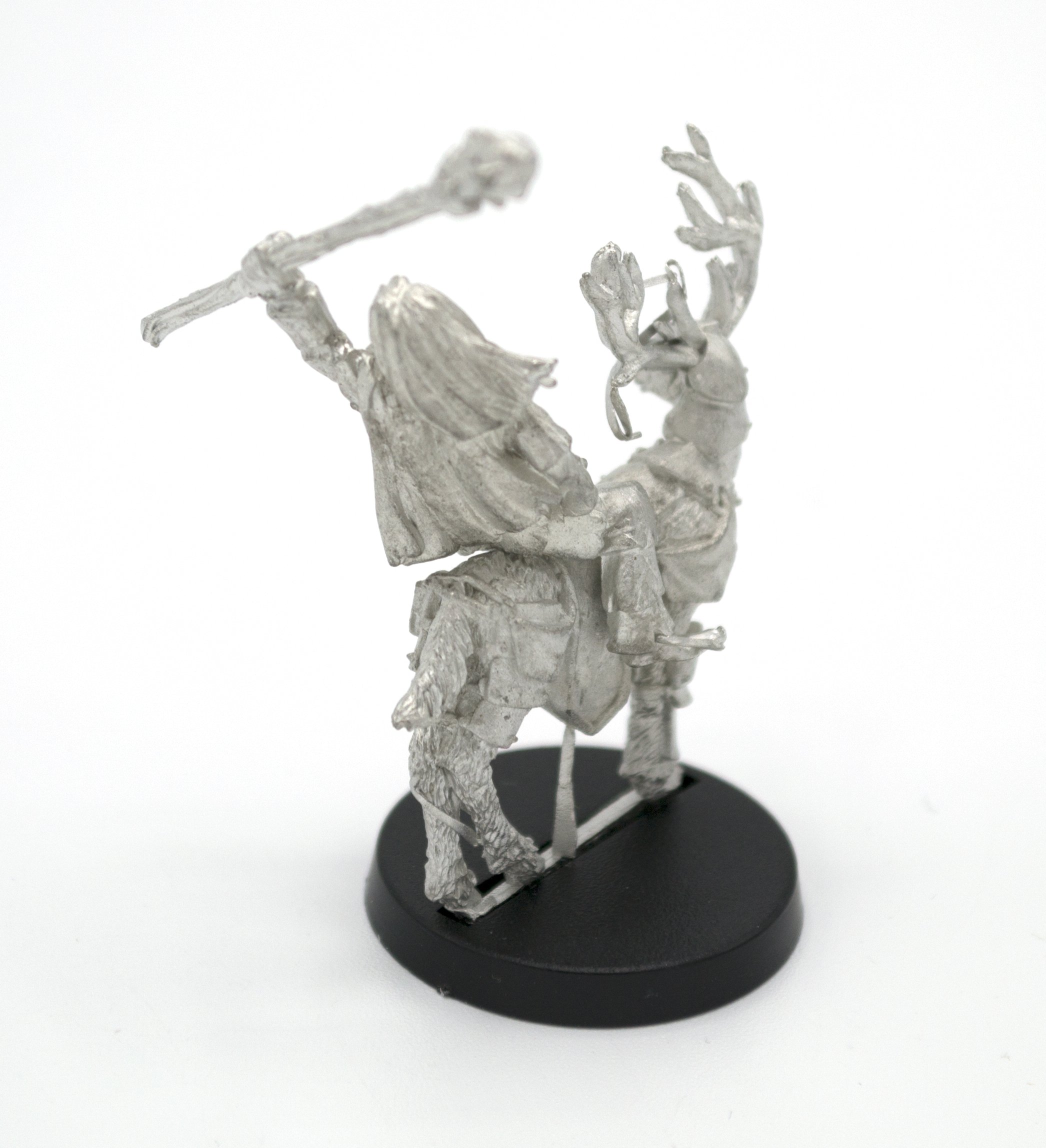 Stonehaven Miniatures Elf Wizard Mounted on Stag Miniature Figure (for 28mm Scale Table Top War Games) - Made in USA