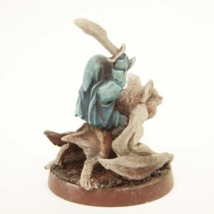 Stonehaven Miniatures Shrouded Figure on Bat Mount Miniature Figure (for 28mm Scale Table Top War Games) - Made in USA