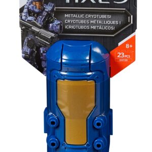 Mega Construx Halo Metallic Blue Cryotube