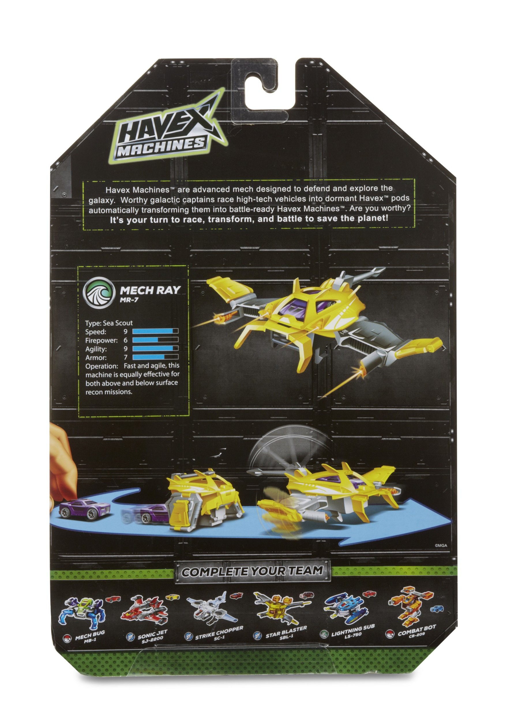 Havex Machines Mech Ray MR-7 Vehicle