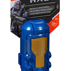 Mega Construx Halo Metallic Blue Cryotube