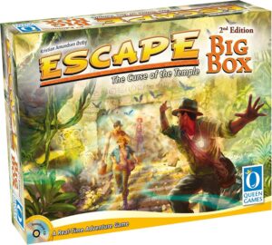 queen games escape big box 2nd edition family dice-board game