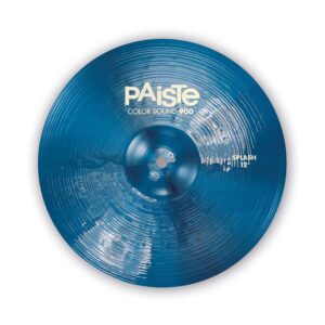 paiste 12 inches color sound 900 blue splash cymbal