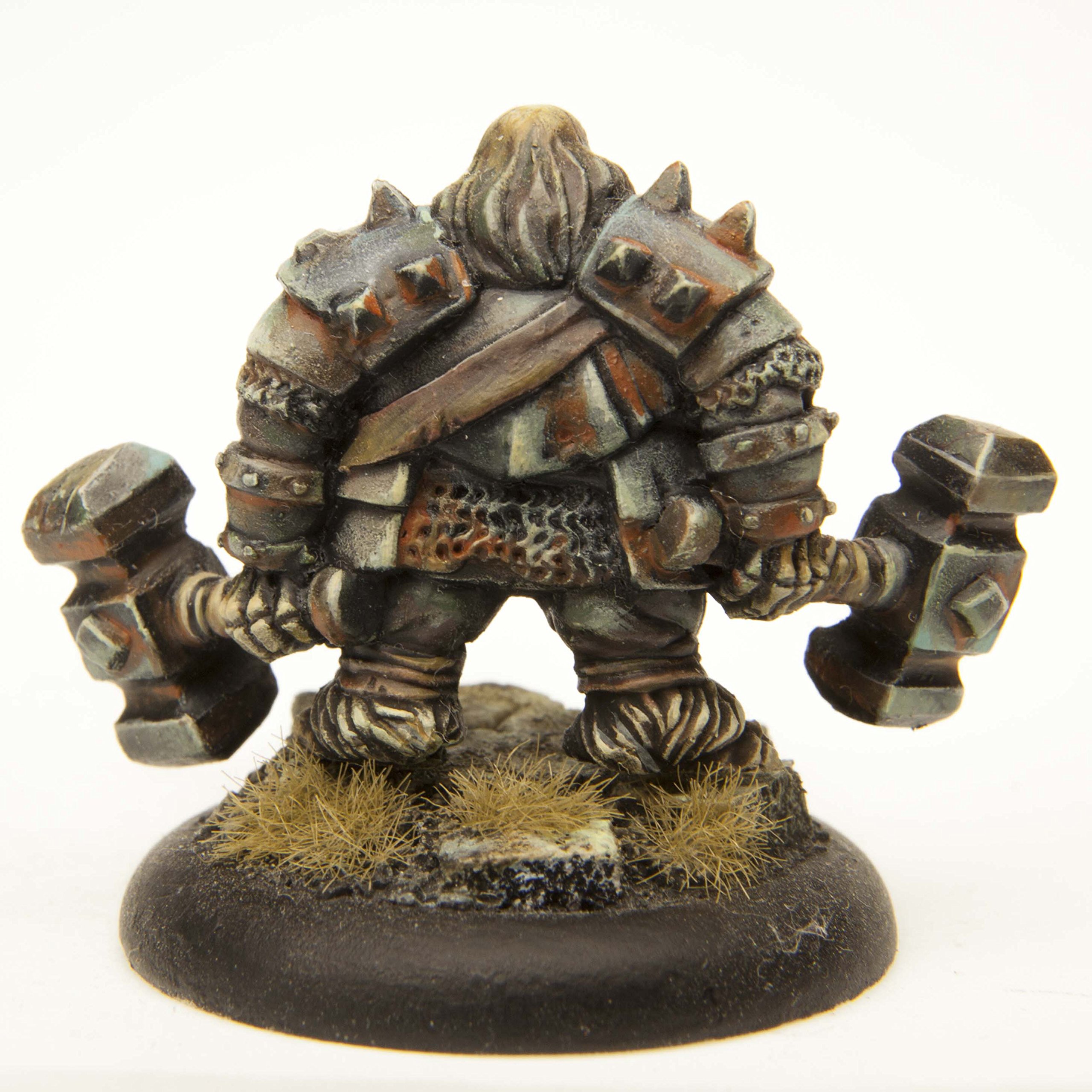 Stonehaven Miniatures Dwarf Undead Figure (for 28mm Scale Table Top War Games) - Made in USA