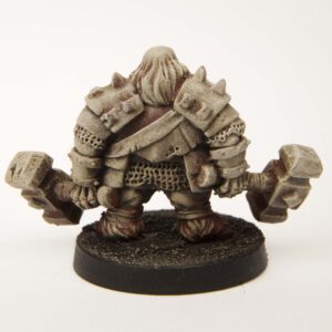 Stonehaven Miniatures Dwarf Undead Figure (for 28mm Scale Table Top War Games) - Made in USA