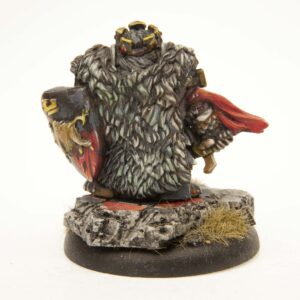 Stonehaven Miniatures Dwarf Fallen King Figure (for 28mm Scale Table Top War Games) - Made in USA