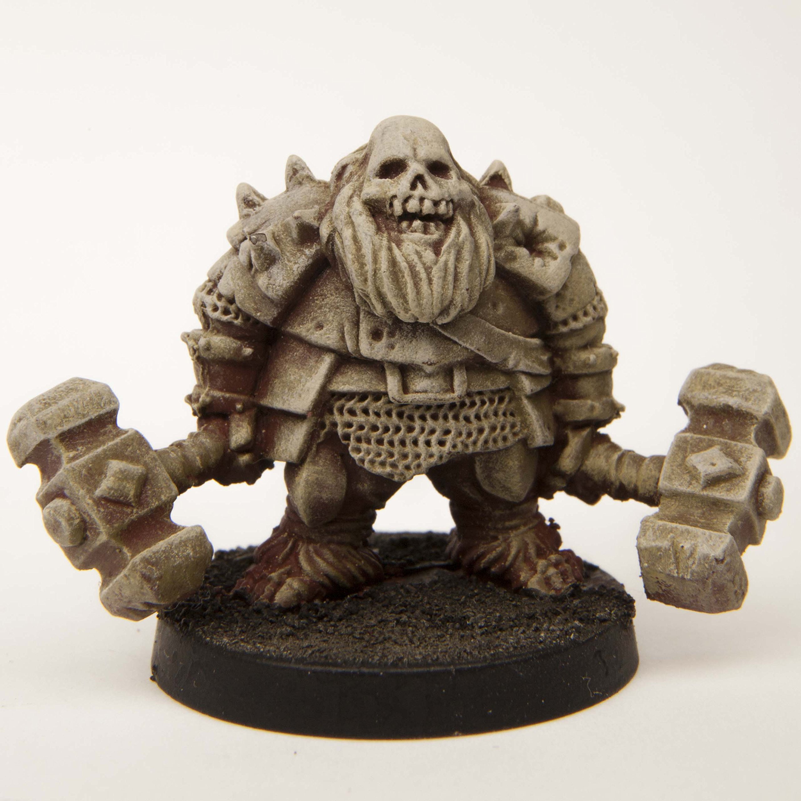 Stonehaven Miniatures Dwarf Undead Figure (for 28mm Scale Table Top War Games) - Made in USA