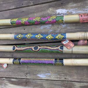 Bamboo Rain Stick, Rain Maker (32" paint)