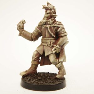 Stonehaven Miniatures Half-Orc Thief Figure (for 28mm Scale Table Top War Games) - Made in USA