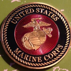 Marine Corps Intelligence Activity MCIA Military Challenge Art Coin