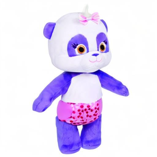 Snap Toys Word Party - Lulu 7" Stuffed Plush Baby Panda from The Netflix Original Series - 18+ Months