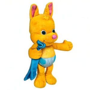 Snap Toys Word Party - Kip 10" Stuffed Plush Snuggle and Play Baby Wallaby with Blanket - from The Netflix Original Series - 18+ Months