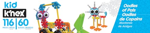 KID K’NEX – Oodles of Pals Building Set – 116 Pieces – Ages 3 and Up Preschool Educational Toy (Amazon Exclusive)