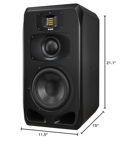 Adam Audio S3V 9" 3-Way Powered Midfield Studio Monitor