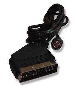 sn-riggor replacement 1.8m scart lead cable scart av cable for sega saturn rgb scart for sega saturn