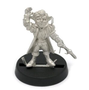 stonehaven miniatures gnome illusionist figure (for 28mm scale table top war games) - made in usa