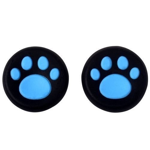 Analog Thumb Stick Grip Covers Thumbstick Joystick Cap Cover for PS4 PS3 PS2 PS4 Pro Slim Xbox One Xbox 360 (Blue）