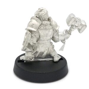 Stonehaven Miniatures Halfling Paladin Figure (for 28mm Scale Table Top War Games) - Made in USA