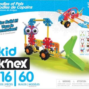 KID K’NEX – Oodles of Pals Building Set – 116 Pieces – Ages 3 and Up Preschool Educational Toy (Amazon Exclusive)