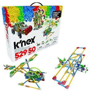 k’nex imagine: power and play motorized building set – 529 pieces, stem learning creative construction model for ages 7+, interlocking building toy for boys & girls, adults