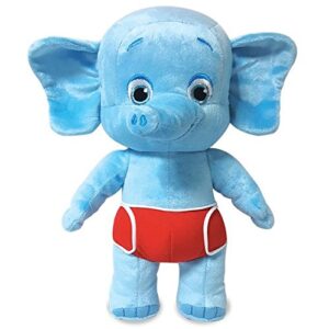 snap toys word party - bailey 7" stuffed plush baby elephant from the netflix original series - 18+ months