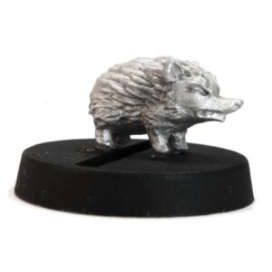 stonehaven miniatures hedgehog miniature figure (for 28mm scale table top war games) - made in usa