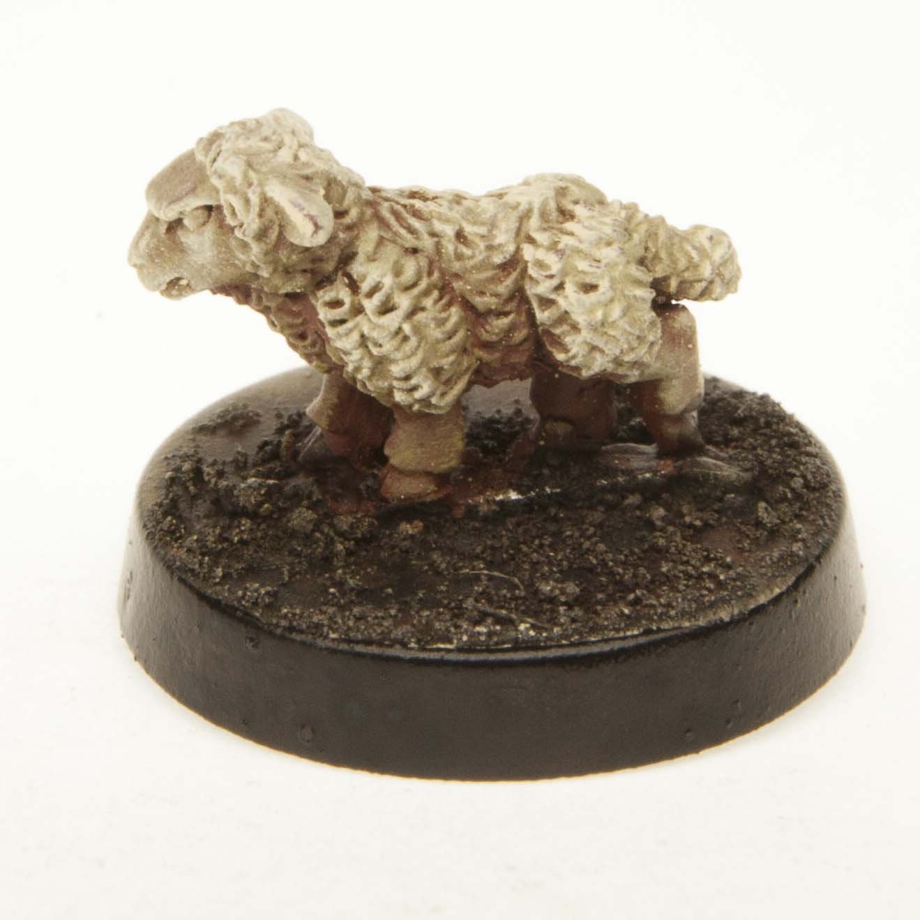 Stonehaven Miniatures Lamb Figure (for 28mm Scale Table Top War Games) - Made in USA