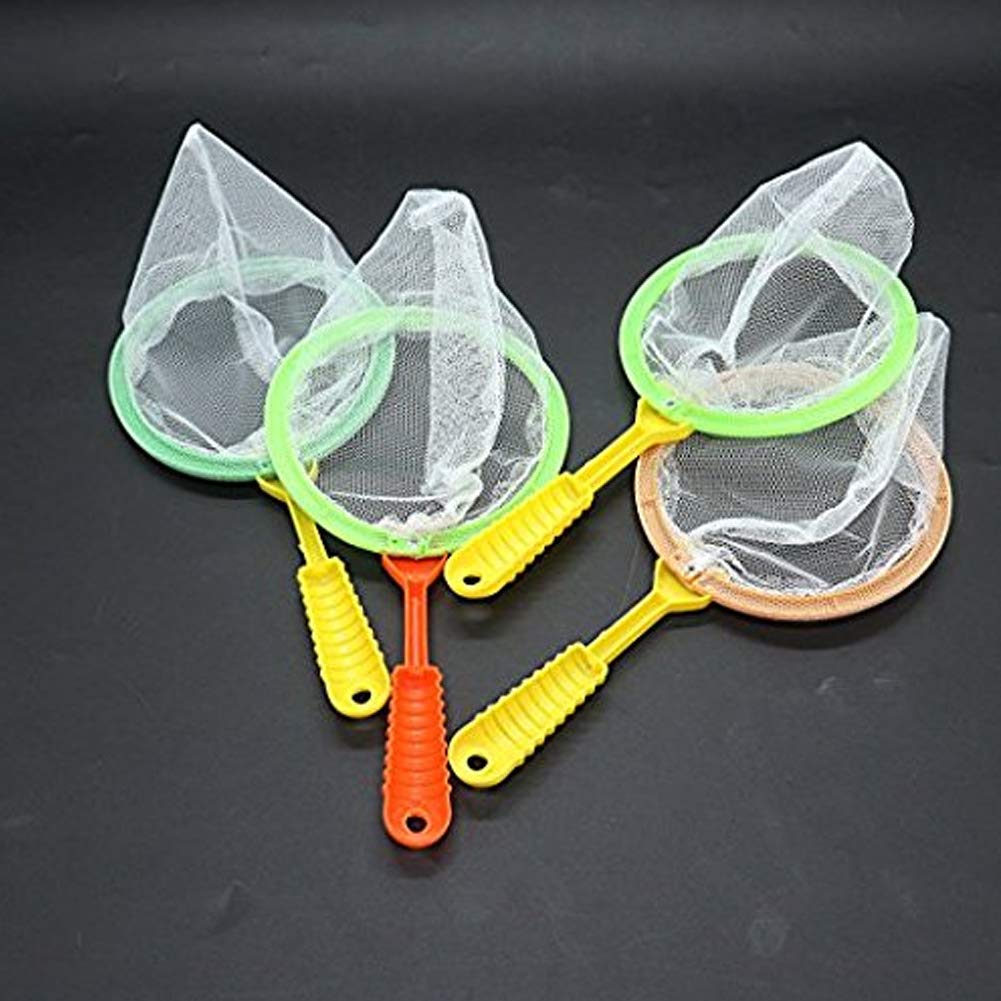 Shindel Durable Kids Bug Catcher Nets, 6PCS Insect Collecting Net Bath Toy Adventure Tool Early Learning Tool for Specimen Observation