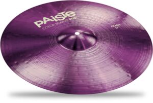 paiste 17 inches color sound 900 purple crash cymbal